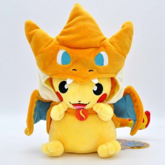 Pokémon | Toys | Pikachu Charzard Hood Pokmon Plushie | Poshmark